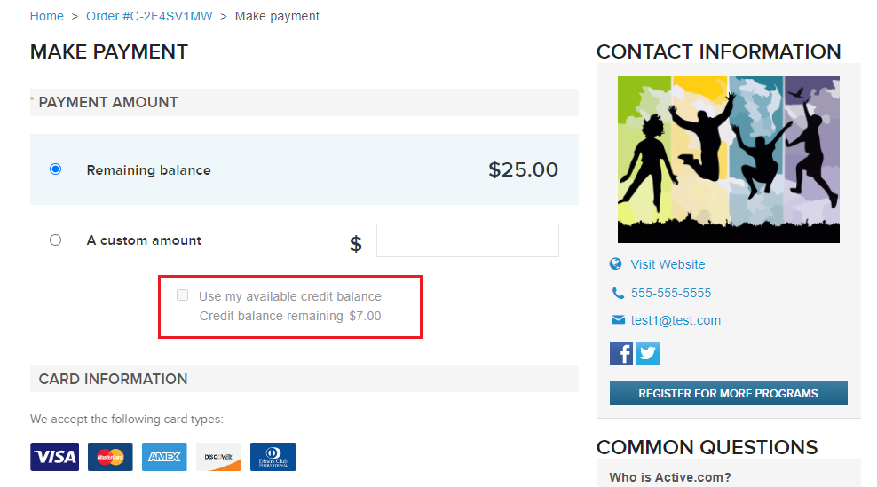 How to Use Credit Balance